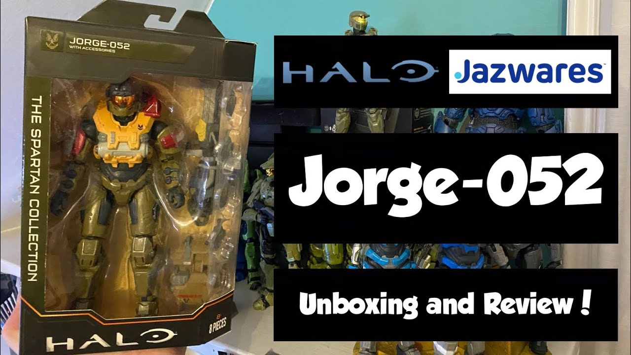Halo The Spartan Collection Jorge-052 Unboxing & Review! - YouTube