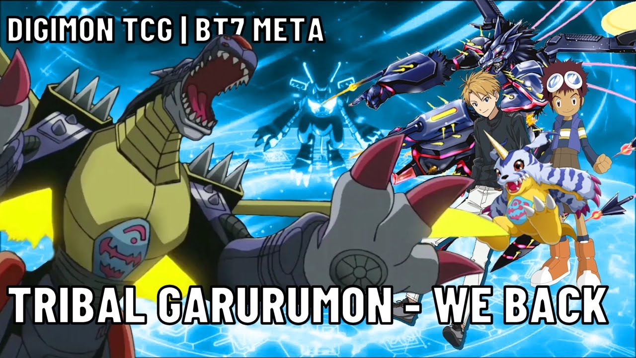 Digimon TCG | BT7 Meta | Tribal Garurumon - YouTube