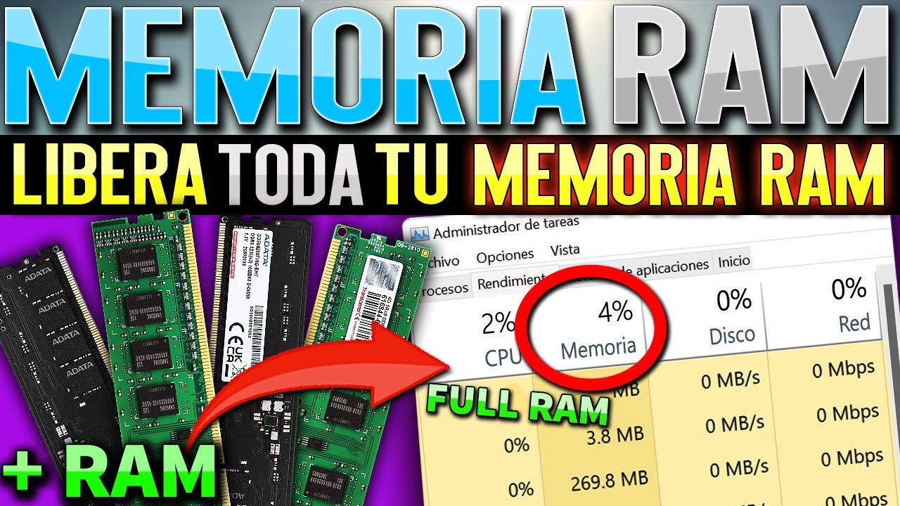 Como Liberar MEMORIA RAM en Windows 10 y 11 | Liberar y Reducir Consumo de Memoria RAM - YouTube