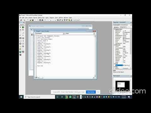 case statement || visual basic 6.0 - YouTube