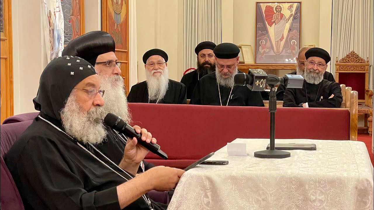 Bishops Anba Rafael & Anba Abraham speak at Arabic Youth Meeting 5/11 ...