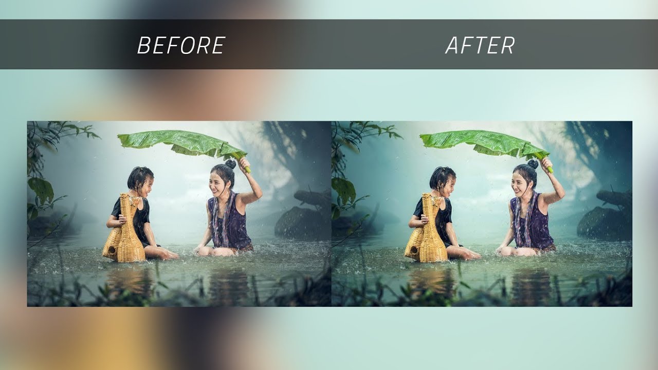 💻 Camera RAW Rain Lake - Photoshop CC - YouTube
