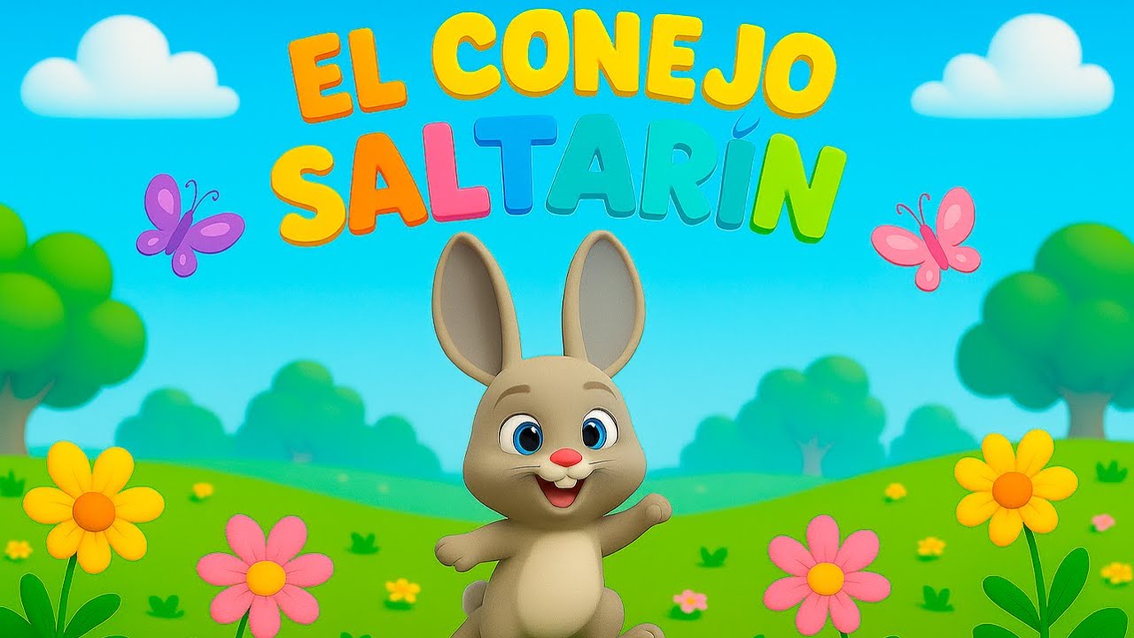 EL CONEJO SALTARIN 🔵VIDEOS PARA NIÑOS 🔵 CANCIONES INFANTILES 2025 🔵 ...