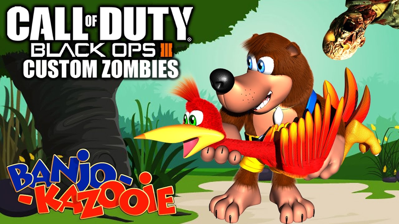 ZOMBIES NO MUNDO DO BANJO-KAZOOIE - Black Ops 3 - Custom Zombies - # ...