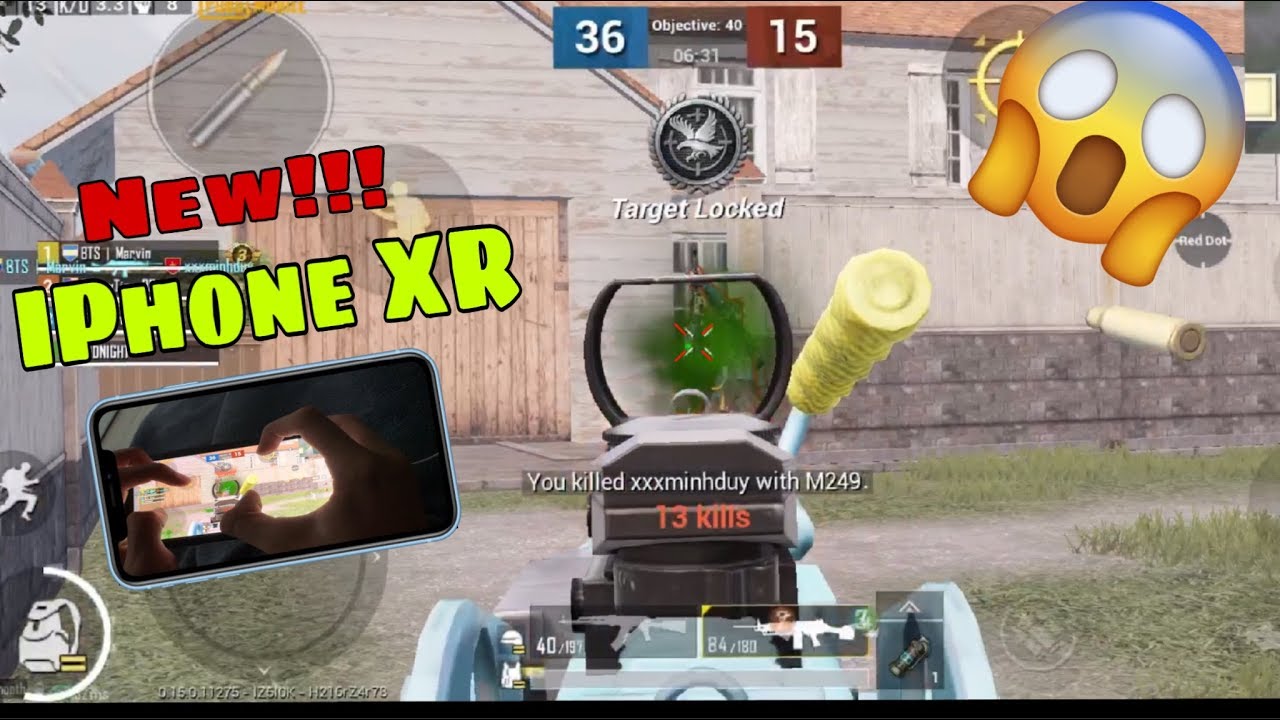 [PUBG MOBILE] iPhone XR 🔥 HUD and SENSIBILITY... - YouTube