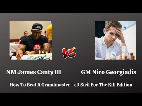 How To Beat A Grandmaster - c3 Sicil For The Kill Edition - The Alapin