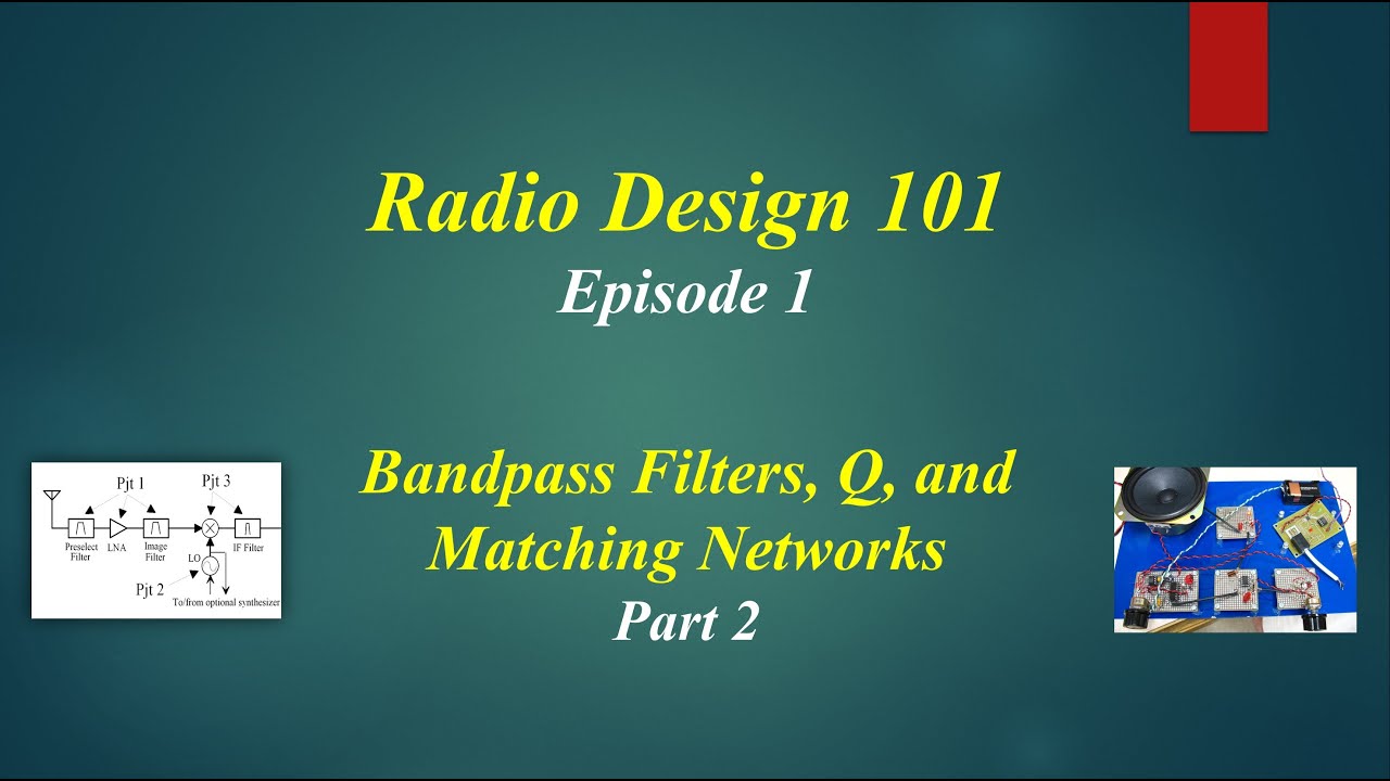 Radio Design 101 - Episode 1 - Transceivers and Filters - Part 2 - YouTube
