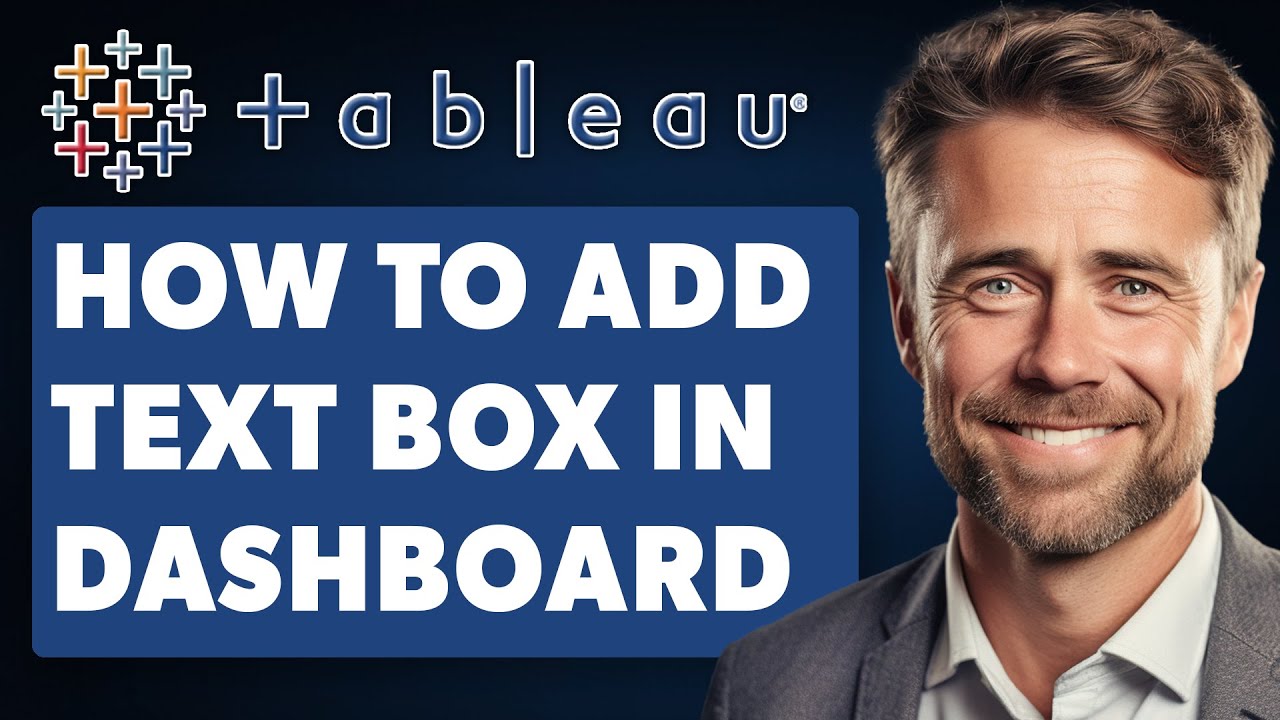 How to Add a Text Box to a Tableau Dashboard (Full 2025 Guide) - YouTube