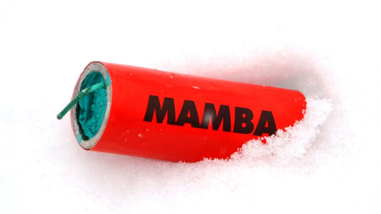 HOW FIRECRACKER MAMBA CLEAN SNOW / KAKO PETARDA MAMBA CISTI SNEG - YouTube