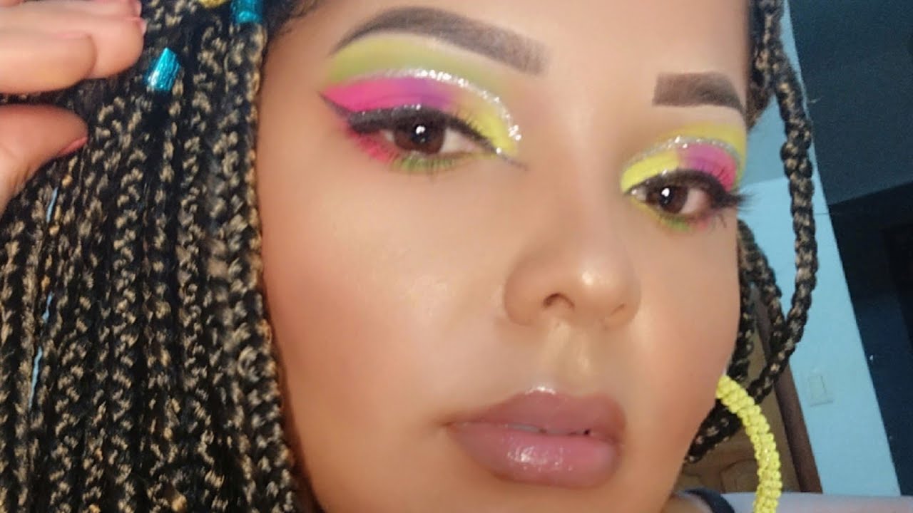 Make Gringa Cut Crease + Glitter (Passo a Passo) - YouTube