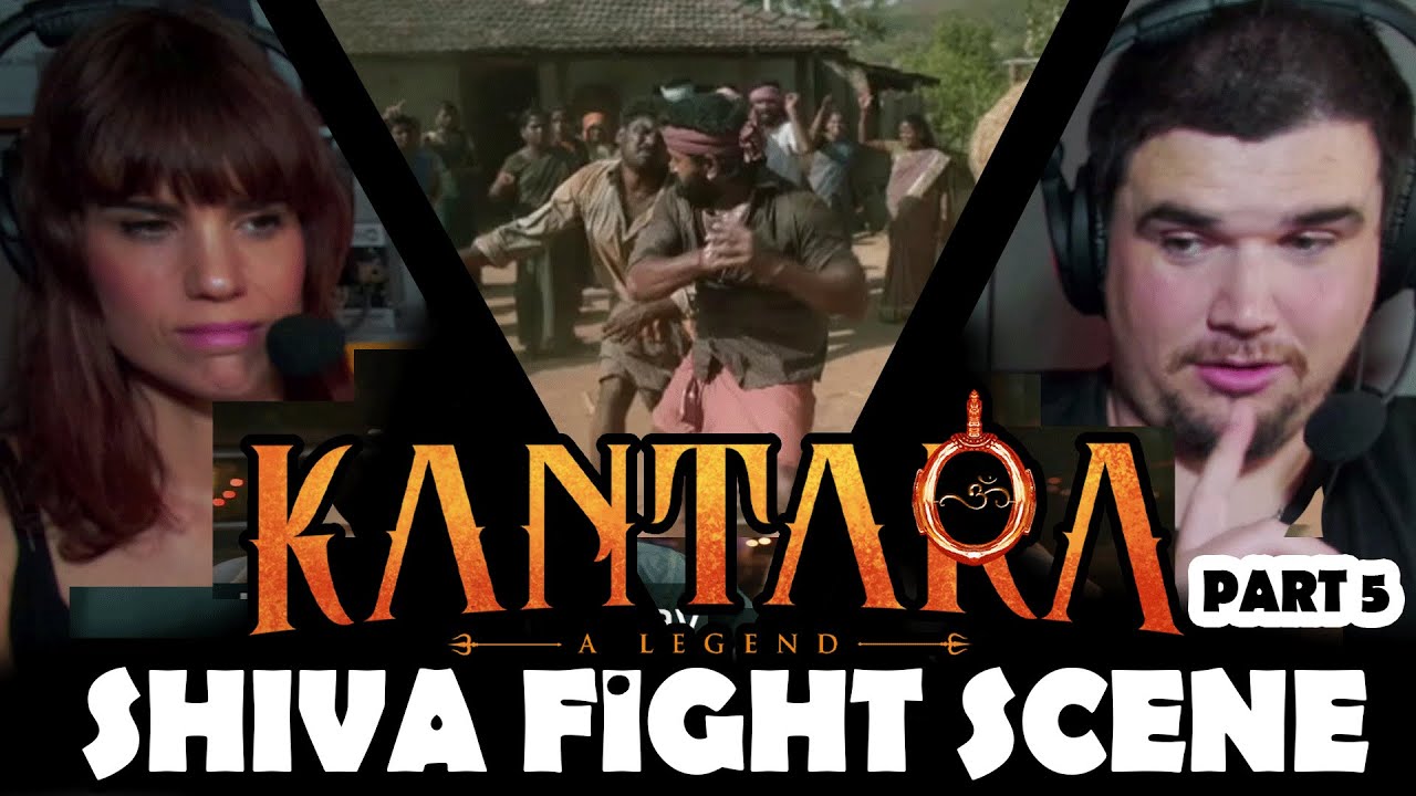KANTARA SHIVA FIGHT SCENE - PART 5 - Rishab Shetty, Kishore Kumar G ...