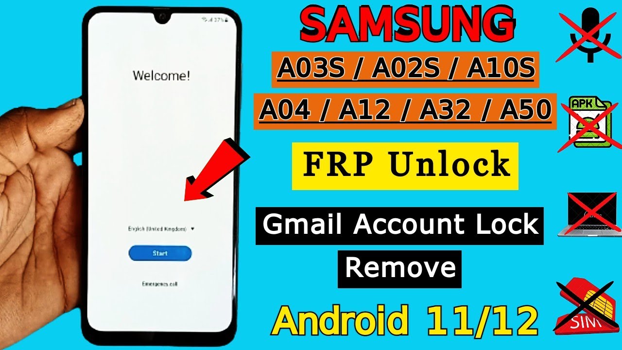 Samsung A03S A02S A10S A12 A32 A50 FRP Bypass Forgotten samsung-a03s-a02s-a10s-a12-a32-a50-frp-bypass-forgotten