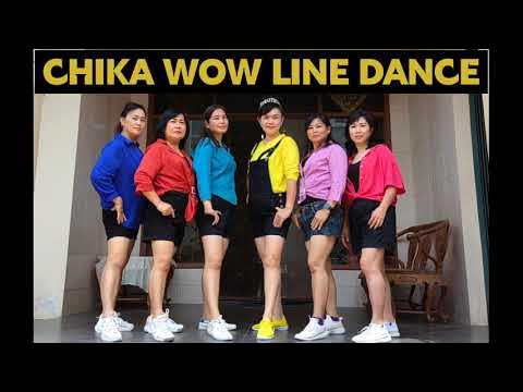 CHIKA WOW LINE DANCE - CHOREOGRAPHER : Harry Samana (INA) - September 2023 - YouTube
