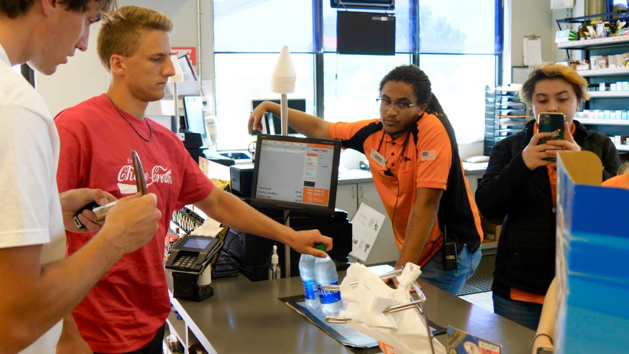 Angry Clerk Hated Us With a Passion! - YouTube