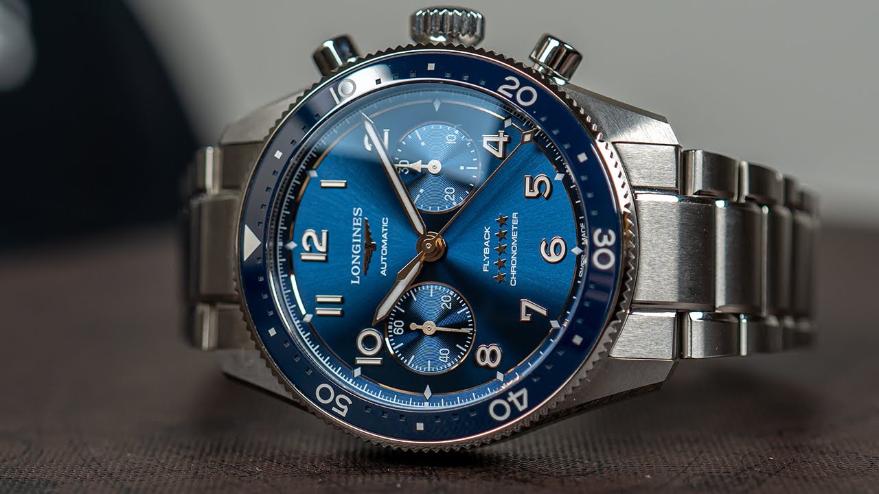 The new Longines Spirit Flyback Chronograph - YouTube
