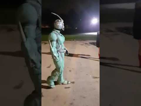 Guyver costume - YouTube