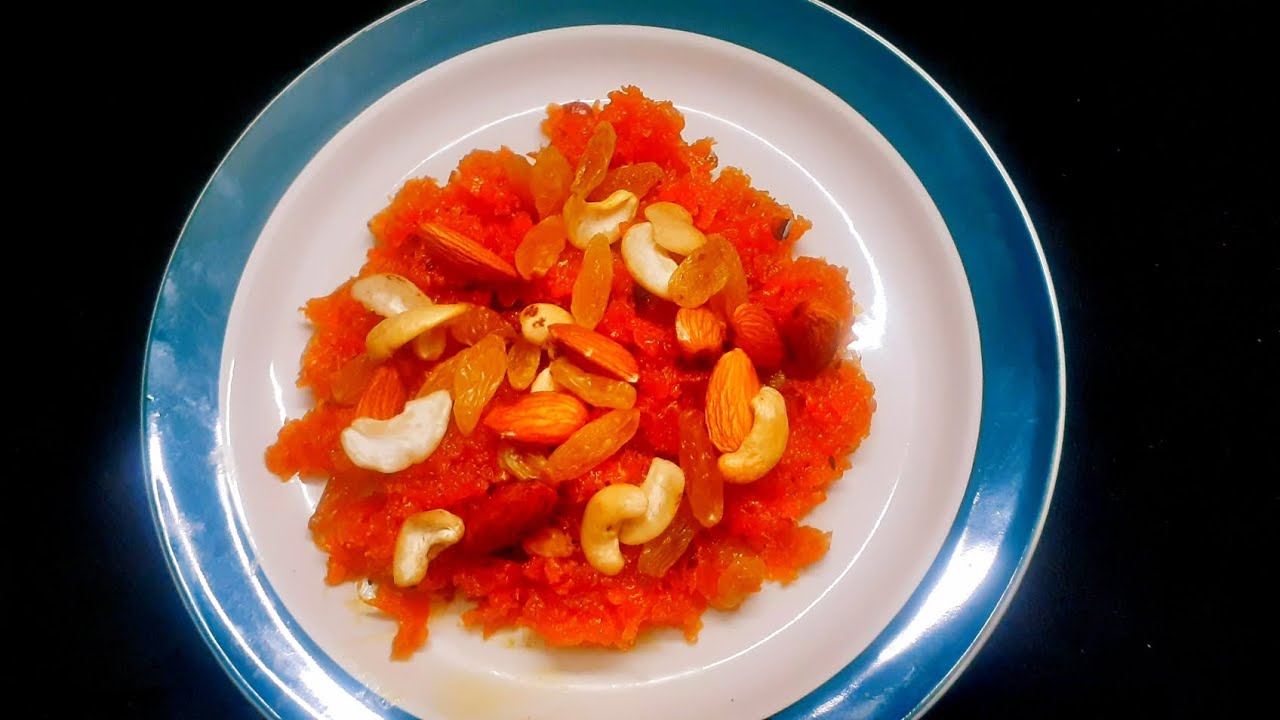 শাহী গাজরের হালুয়া | Gajorer Halua Recipe | gajor halwa in Bangla ...