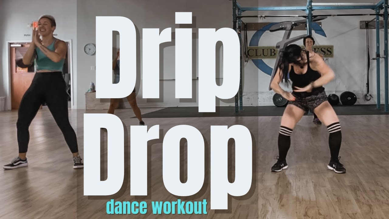 DRIP DROP - We Tried a Dance2Fit with Jessica Routine! Cardio Dance ...