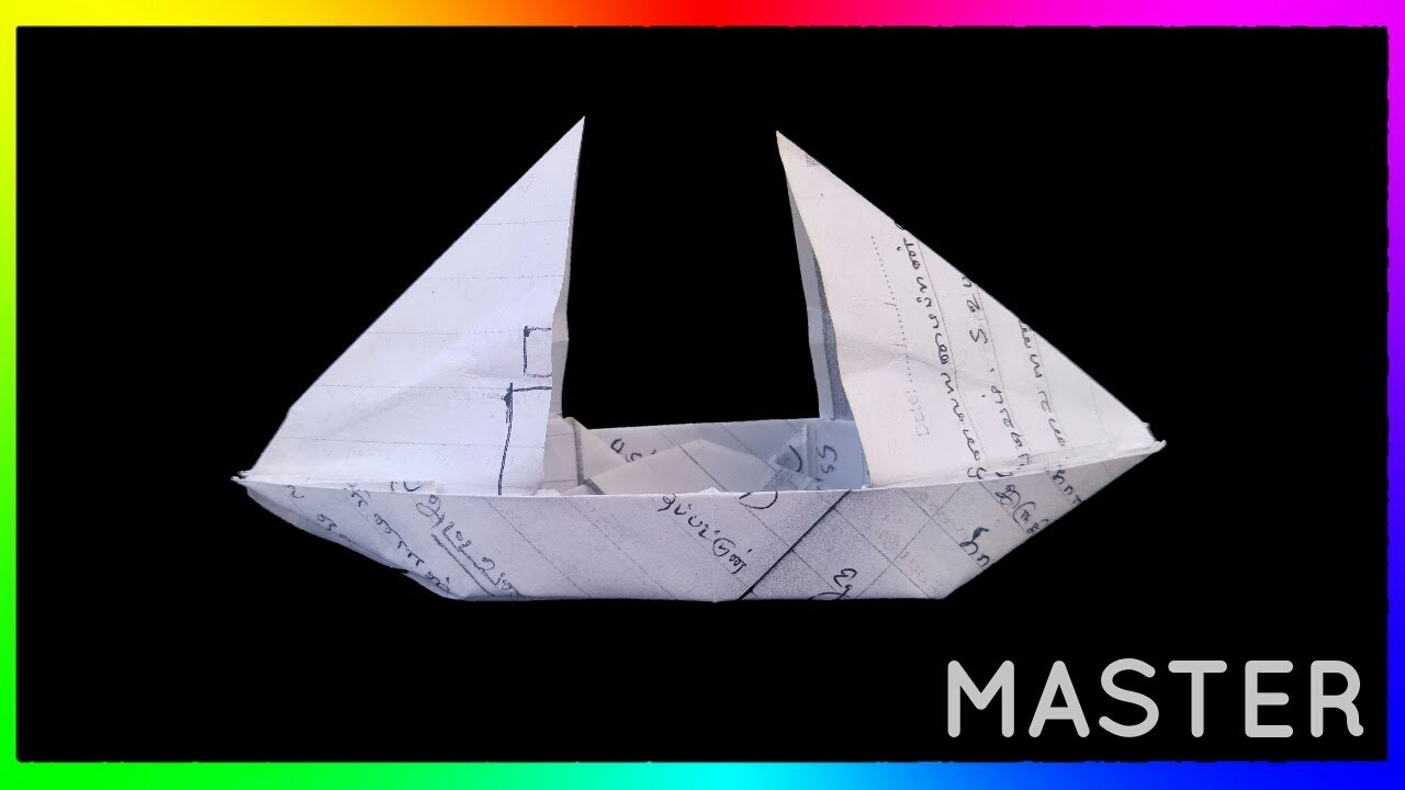 How To Make Paper Boat? | Square Paper Boat | Sailing Ship | #DIY ...