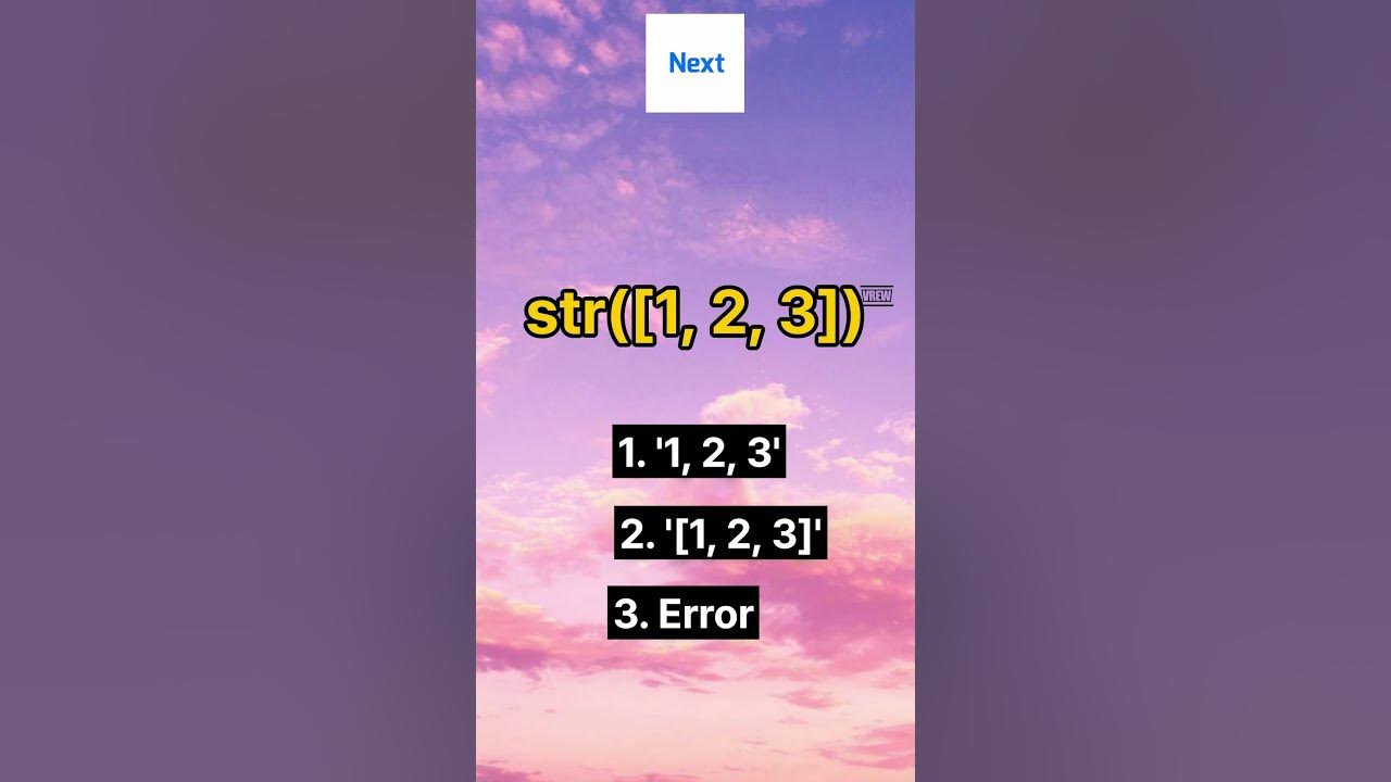 Python Str Function Quiz Python Pythontutorial Pythonprogramming Pythonforbeginners