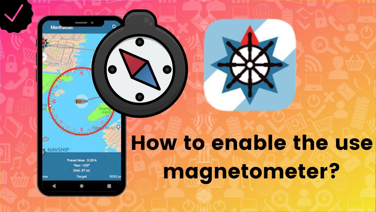 How to enable the use magnetometer on NavShip? - YouTube