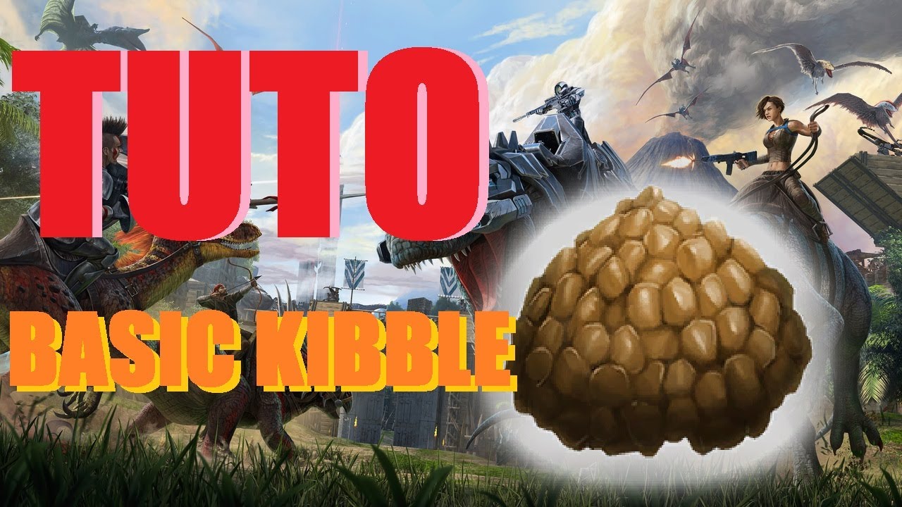 ark comment faire des basic kibble - YouTube