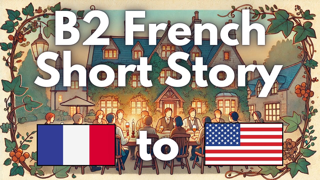 LEARN French FAST...[B2 Upper Intermediate Level] French Short Story ...