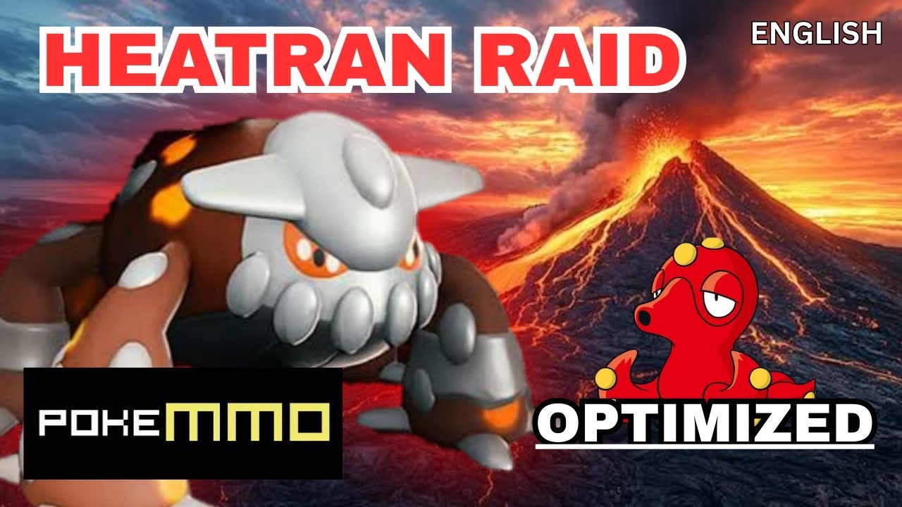 POKEMMO Heatran Raid Guide Octillery Strategy - YouTube