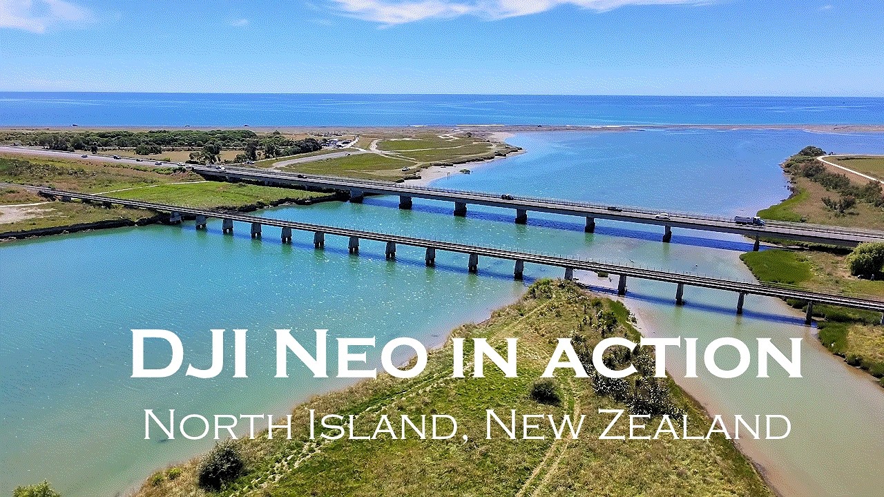 DJI Neo at the Celestial Compass near Napier, New Zealand - YouTube