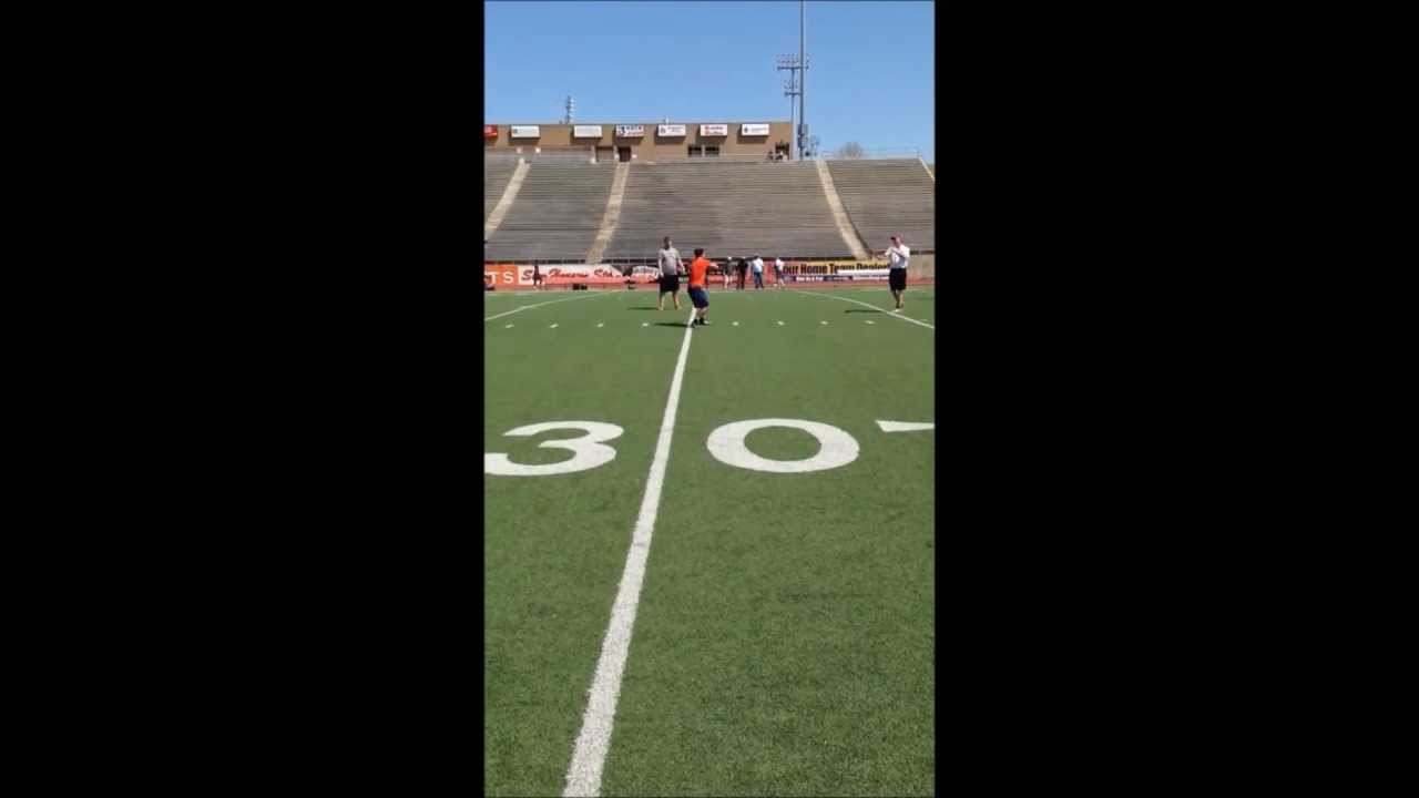BRANDON CLOSNER SAM HOUSTON STATE PRO DAY - YouTube