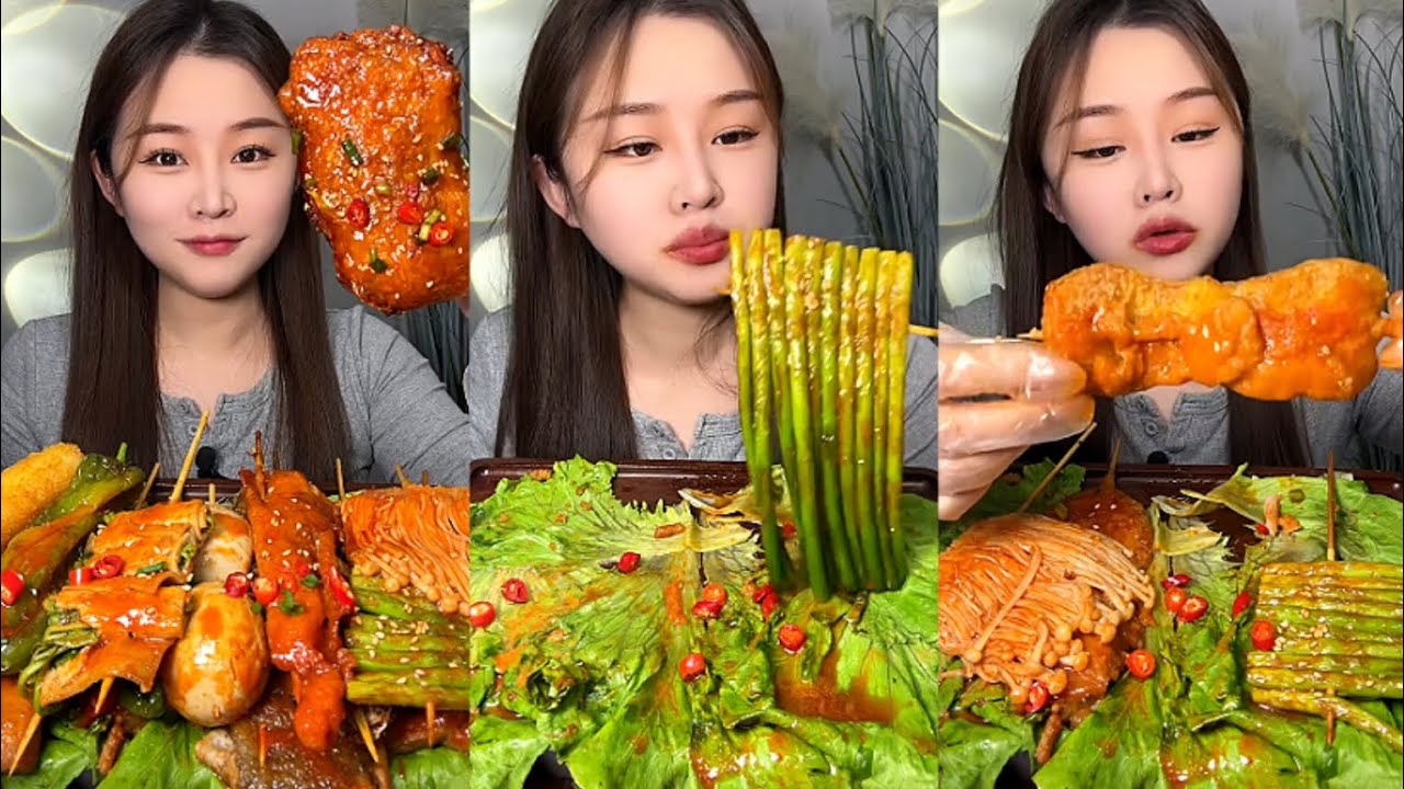 ASMR CHINESE FOOD MUKBANG EATING SHOW | 먹방 ASMR 중국먹방 - YouTube