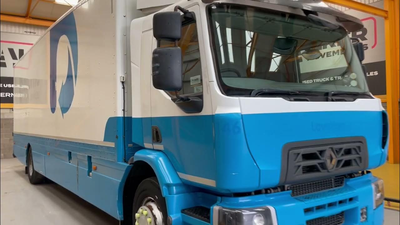 New In Stocklist For Sale: RENAULT D18 WIDE 15 TONNE *EU6* 4X2 STREAMLINE BOX BODY – 2014 – HX64 ...