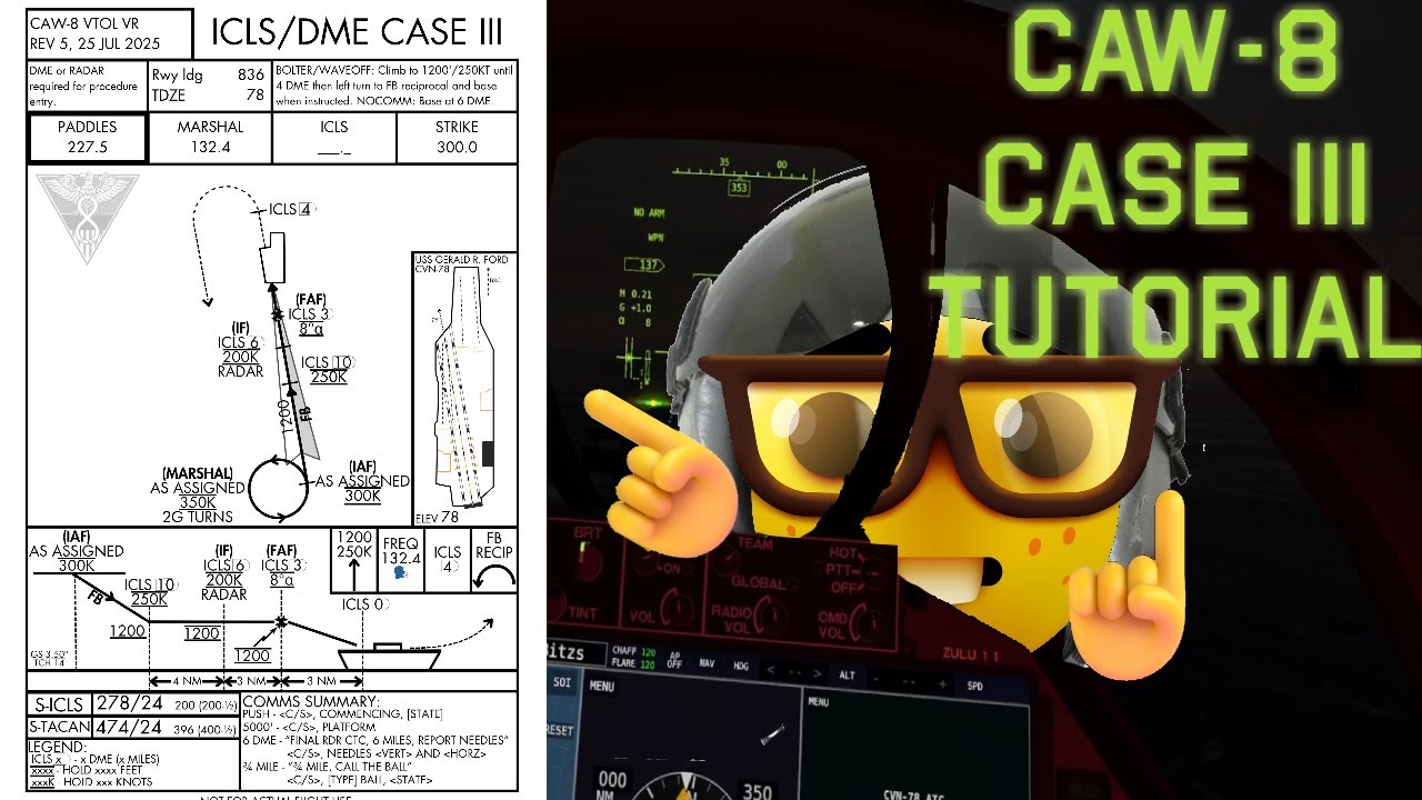CAW CASE III Recovery Tutorial | VTOL VR Milsim - YouTube