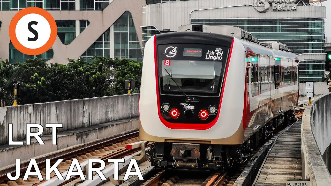 🇮🇩 Jakarta LRT - Jakarta Mini Metro Line (2022) (4K) - YouTube