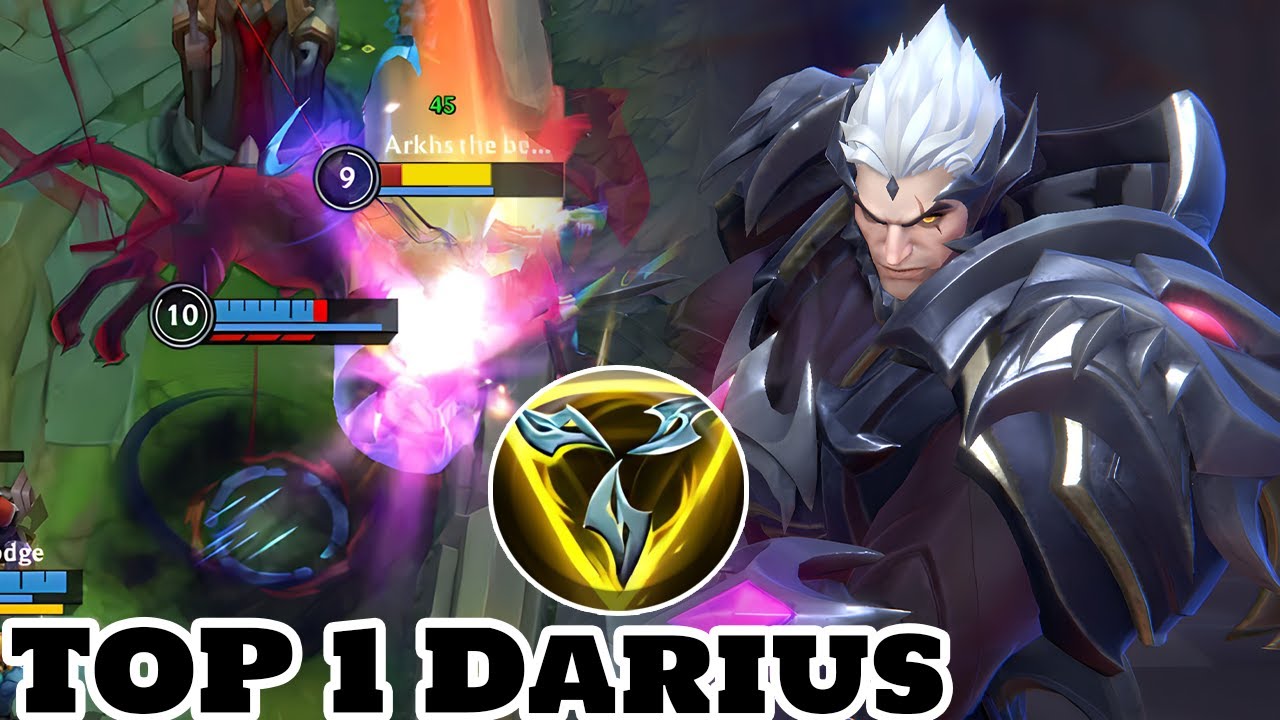 Wild Rift Darius - Top 1 Darius Gameplay Rank Grandmaster - YouTube