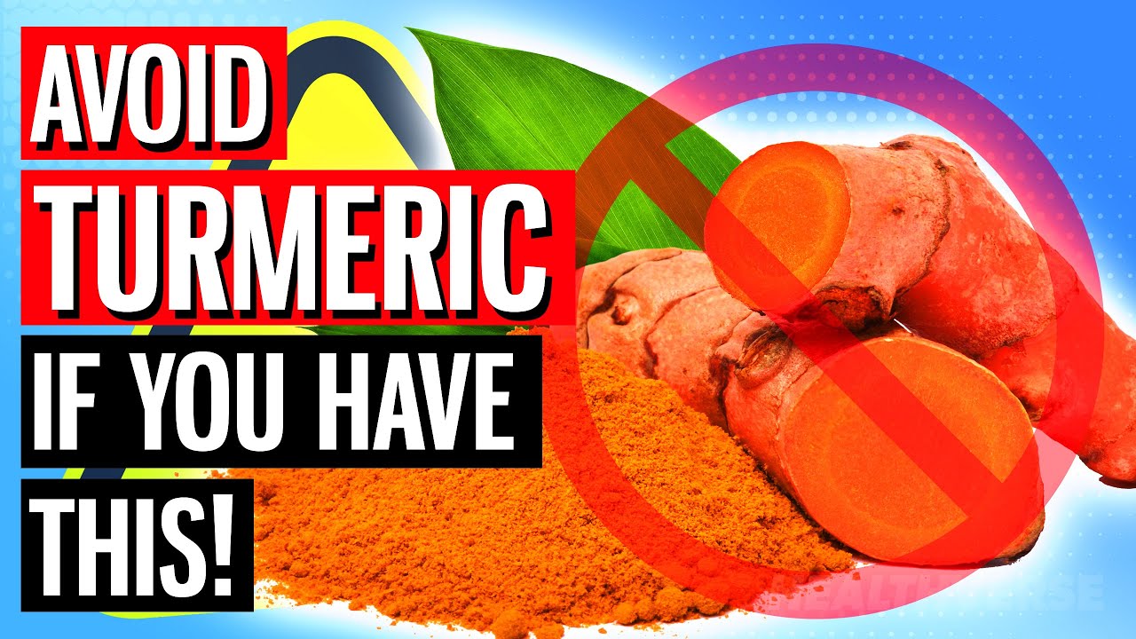 AVOID Turmeric If You Have These 4 Health Problems! (Don't IGNORE ...
