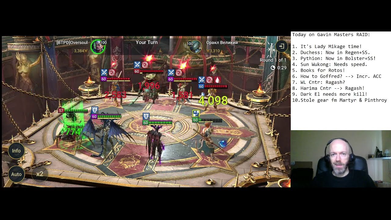 Lady Mikage Domination! (Live Arena Session, Gold 2) | RAID: Shadow ...