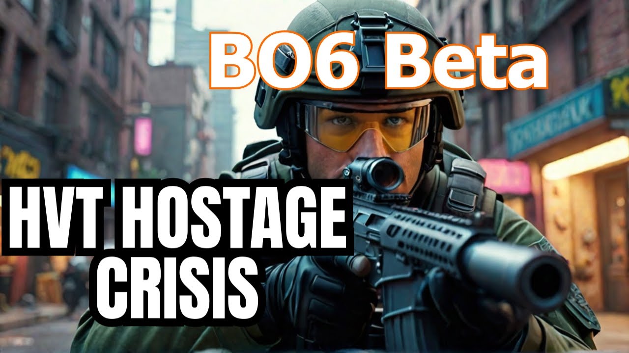 BLACK OPS 6 BETA HVT Mode on PS5 - High Value Target Gets Taken Hostage ...