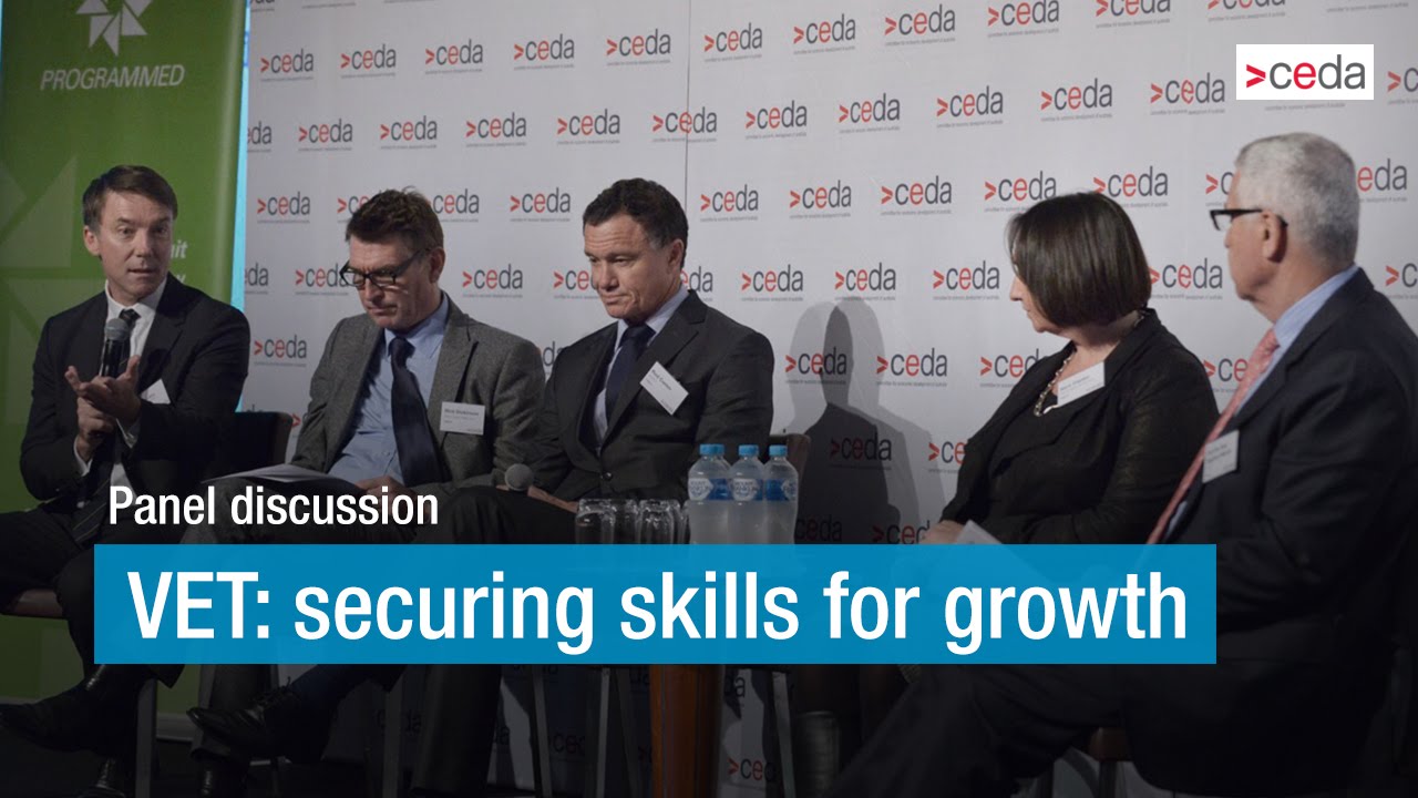 VET: securing skills for growth - panel discussion - YouTube