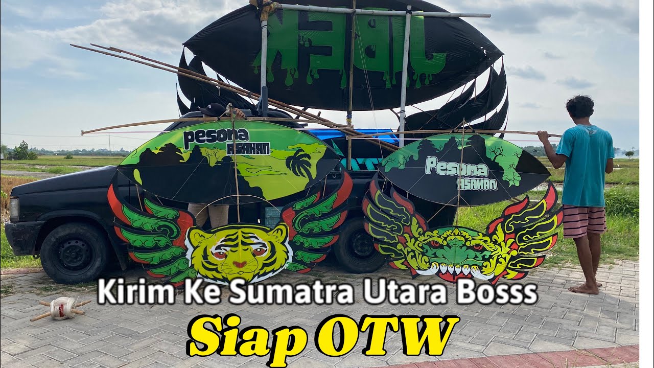 Pesanan Layangan Mini Ram Raman Barong Dan Macan Siap Meluncur Ke ...