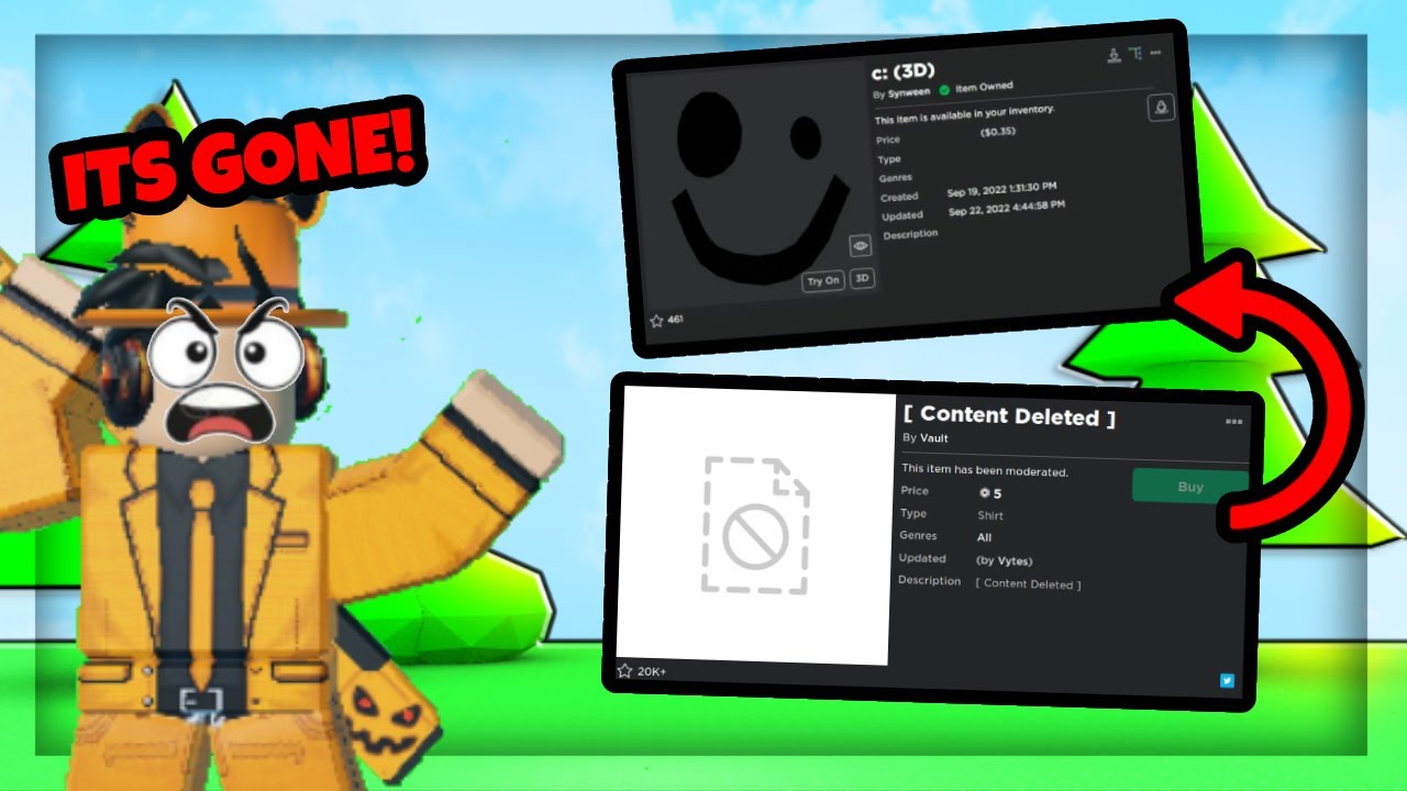 The c: Face Is *GONE!* | Roblox - YouTube