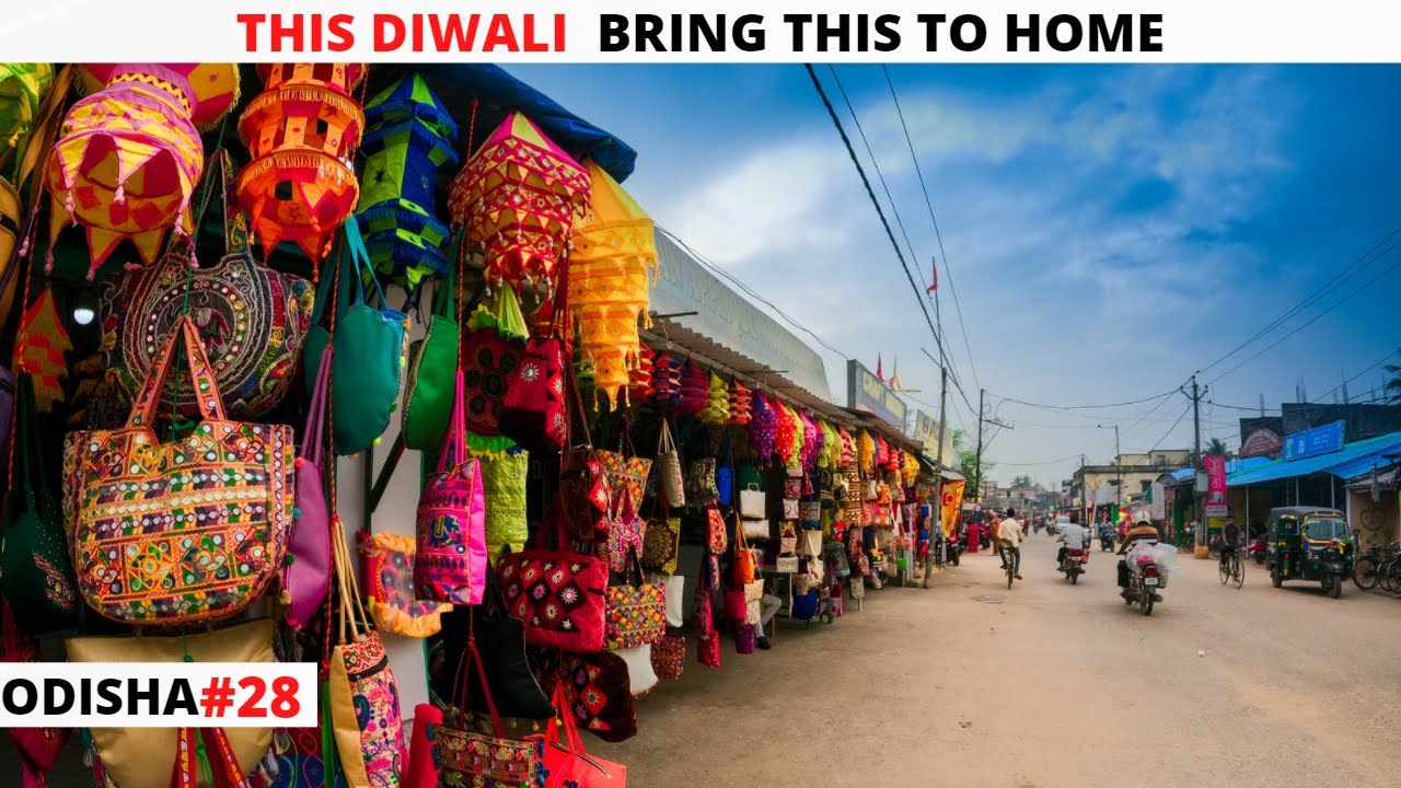 Pipili || Pure Applique Handicraft Village || - YouTube