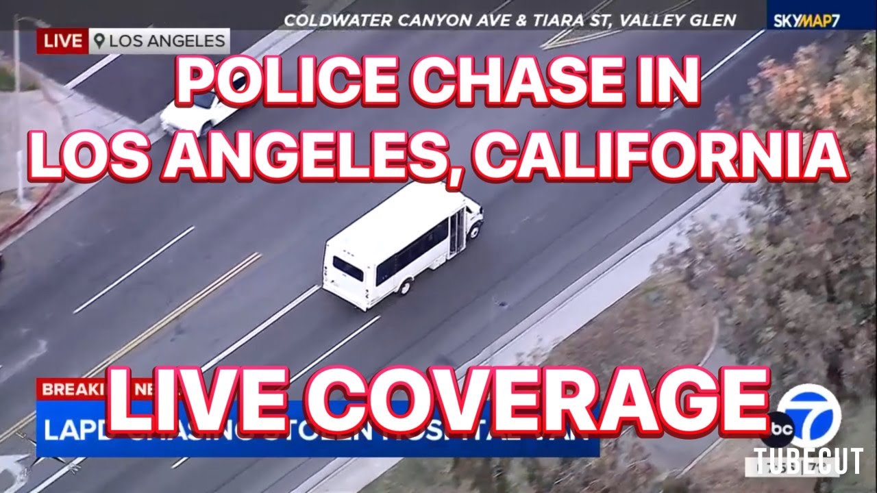 Police Chase in Los Angeles, California - LIVE Breaking News Coverage ...