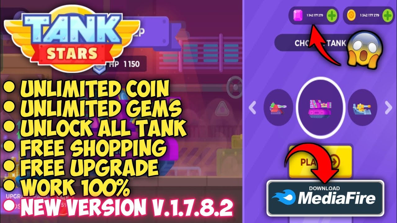 Tank Stars Mod Apk V.1.7.8.2 Versi Terbaru 2023 | Unlock All Tank ...
