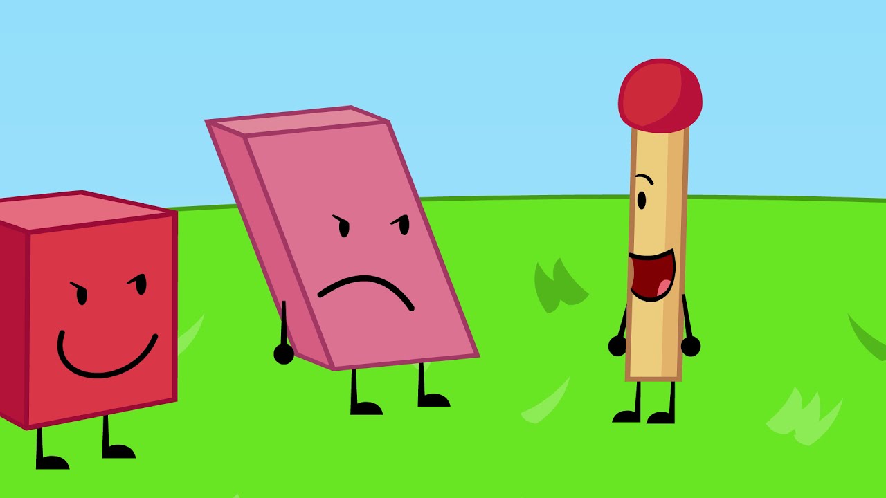 BFDI: Eraser is a SIMP! (Re-Animated) - YouTube