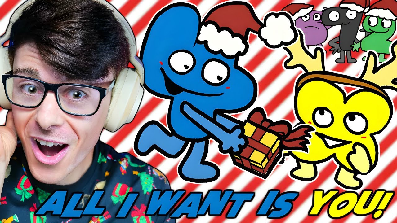The BFDI CHRISTMAS SONGS are MAGICIAL (& now i ship Four & X) - YouTube