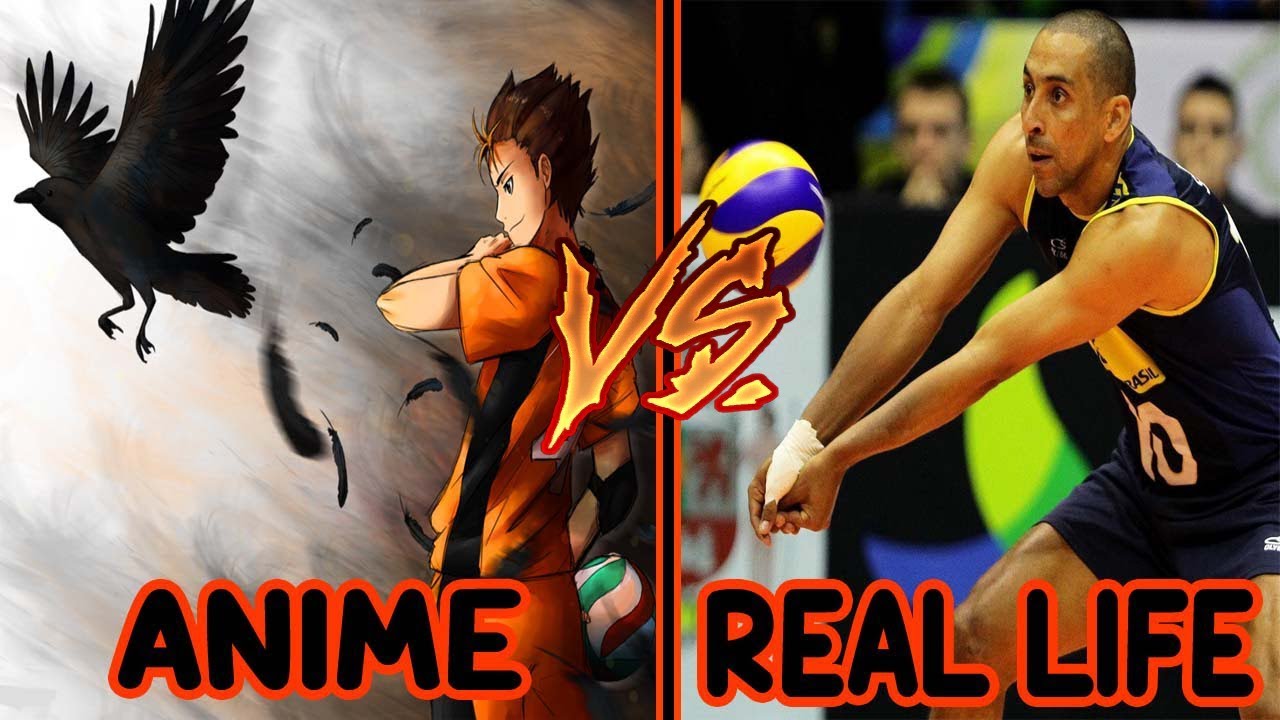 Haikyuu VS Real Life 2 - YouTube
