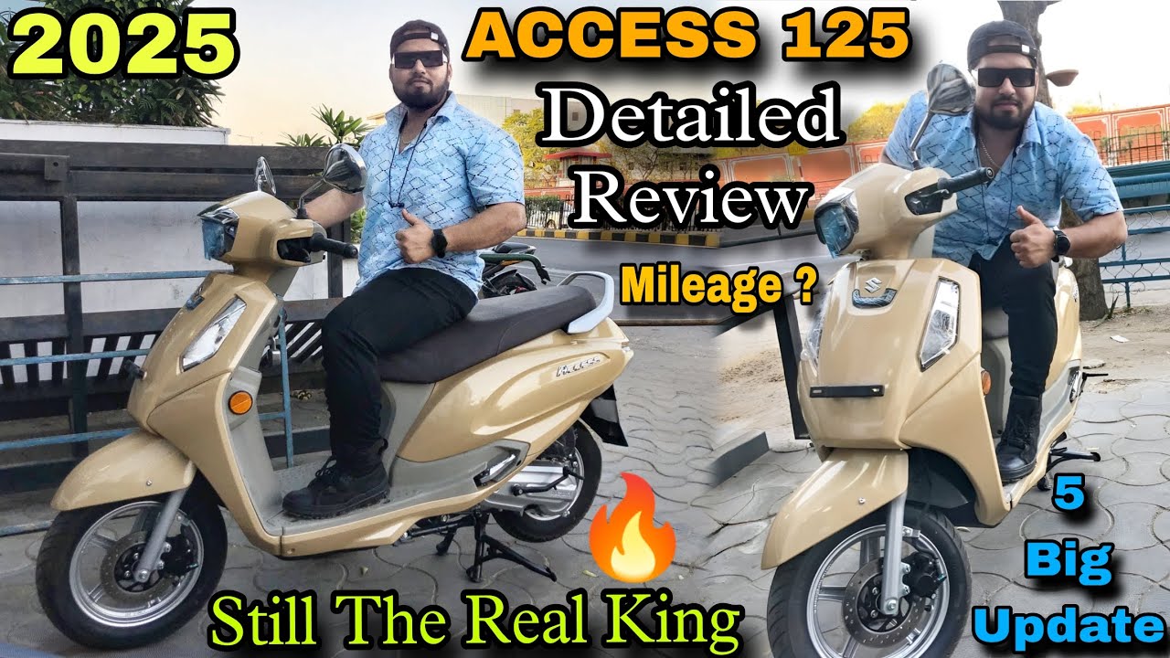 Suzuki Access 125 New Model 2025😱Detailed Review Big Update🔥Top Speed ...