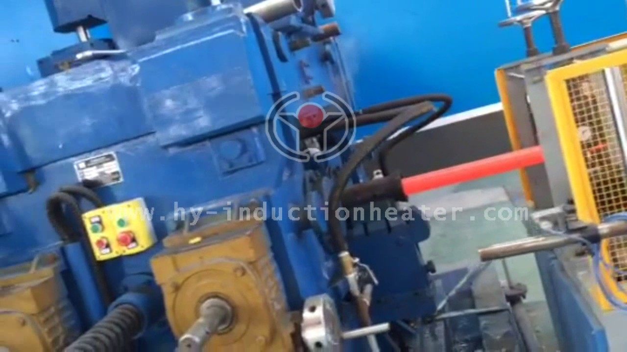 steel ball skew rolling machine - YouTube