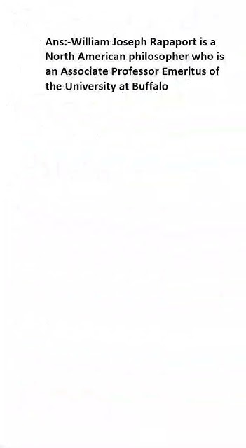 What is William J. Rapaport? - YouTube